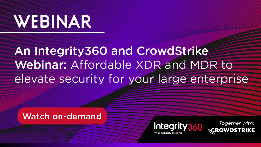XDR/MDR - Webinar | Cyber Security | Integrity360